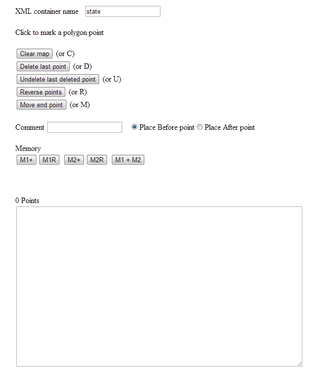 A Polygon Creator Speeds Up the Development of Image Maps
